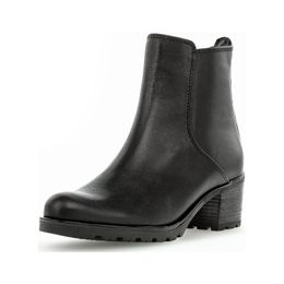 Gabor COMFORT Stiefelette »Stiefelette Glattleder« Schwarz 38 38 Verschluss: Reißverschluss