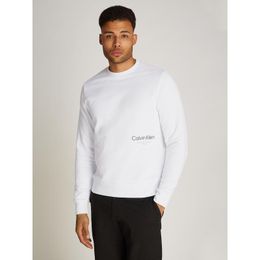 Calvin Klein Sweatshirt »OFF PLACEMENT LOGO SWEATSHIRT« Bright White 3XL 3XL Sweatshirt von Calvin Klein Menswear