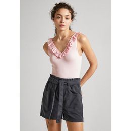 Pepe Jeans V-Shirt »LEIRE« pink XS XS Slim Fit Passform schmeichelt der Figur
