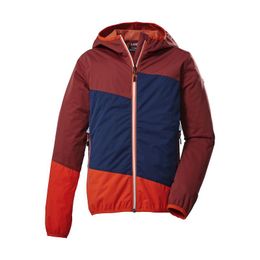 Killtec Outdoorjacke &raquo;KOS 223 BYS JCKT&laquo; Wind- und wasserdichte Kinderjacke, verpackbar, reflektierend rostrot 140 140 2-Lagen-Funktionsjacke f&uuml;r...