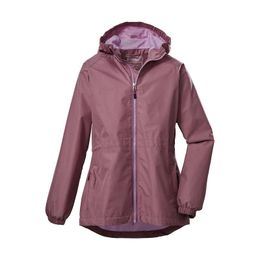 Killtec Outdoorjacke »KOS 222 GRLS JCKT« Wasserdichter Mädchenparka, verstellbar, mit Kinnschutz und Zippern rauchrosa 152 152 Mädchen...
