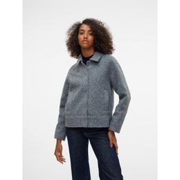 V&eacute;ro Moda VERO MODA Kurzjacke &raquo;VMLARA SHORT JACKET NOOS&laquo; Medium Grey Melange M M Kurze Jacke von Vero Moda