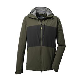 Killtec Outdoorjacke »KOS 31 MN JCKT« Leichte, wasserdichte Funktionsjacke mit verstellbarer Kapuze olivgrün XXL XXL Herren Funktionsjacke mit Kapuze