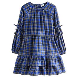 next Kleid 'Check' M&auml;dchen Gr&ouml;&szlig;e 152 blau / gelb / rosa / schwarz