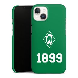 DeinDesign iPhone 14 Handy Premium Case Smartphone Handyh&uuml;lle Schutzh&uuml;lle matt Sv Werder Bremen Official Licensed Product Statement Premium Case