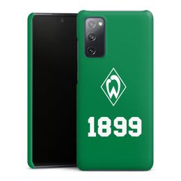 DeinDesign Galaxy S20 FE Handy Premium Case Smartphone Handyh&uuml;lle Schutzh&uuml;lle matt Statement Official Licensed Product Sv Werder Bremen Premium Case