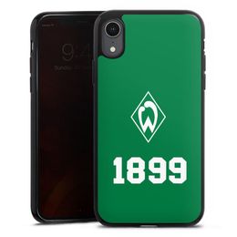 DeinDesign iPhone Xr Handy Silikon H&uuml;lle Case schwarz Handyh&uuml;lle Sv Werder Bremen Official Licensed Product Statement