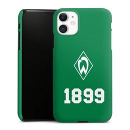 DeinDesign iPhone 11 Handy Premium Case Smartphone Handyh&uuml;lle Schutzh&uuml;lle matt Statement Official Licensed Product Sv Werder Bremen Premium Case