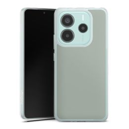 DeinDesign Xiaomi Redmi Note 14 5G Handy Silikon H&uuml;lle Case transparent Handyh&uuml;lle Colour Unicoloured Green Silikon Case