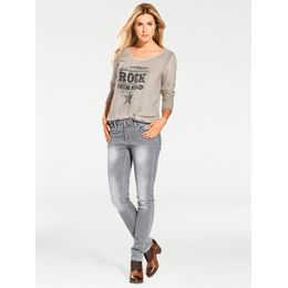Heine Jeans Damen Gr&ouml;&szlig;e 26 grey denim