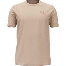 Under Armour T-Shirt Sportstyle LC City Khaki/Taupe Dusk (Gr&ouml;&szlig;e: XXL)