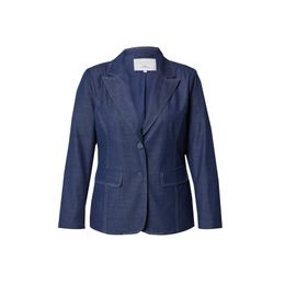 Only Carmakoma Blazer 'CARJINA' Damen Gr&ouml;&szlig;e 52 blue denim