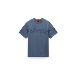 Napapijri T-Shirt Herren Gr&ouml;&szlig;e L saphir / dunkelblau