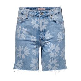Only Shorts 'CAMILLE' Damen Gr&ouml;&szlig;e 25/26 blue denim / hellblau