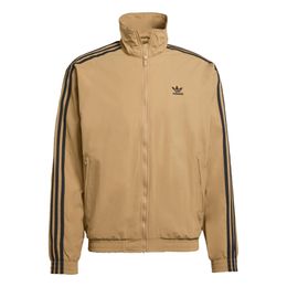 adidas originals Jacke 'Adicolor Firebird' Herren Gr&ouml;&szlig;e M hellbraun / schwarz