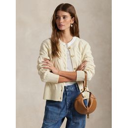 Polo Ralph Lauren Strickjacke Damen Gr&ouml;&szlig;e XS creme