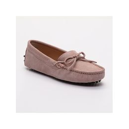 CHARLES & SMITH Leder-Mokassins "Newton" in Rosa - 51% | Gr&ouml;&szlig;e 39 | Damen-schuhe-halbschuhe