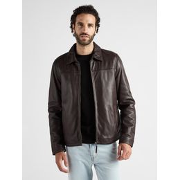 Lederjacke JCC "Luca", Herren, Gr. 56, braun, Oberstoff: 100% Lammnappa; Futter: 100% Baumwolle; Ärmelfutter: 100% Polyester, Jacken