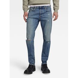G-Star Raw G-Star Jeans "3301" - Slim fit - in Hellblau - 71% | Größe W28/L32 | Herren-plussize