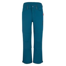 Trollkids Softshellhose "Femund" in Blau - 45% | Gr&ouml;&szlig;e 164 | Kinderhosen