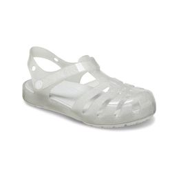 Crocs Halbsandalen "Isabella" in Silber - 64% | Größe 24/25 | Babysandalen