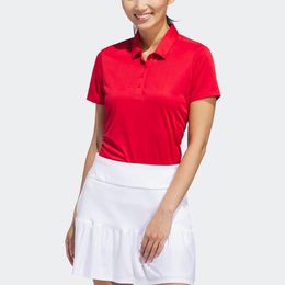 adidas Golf Performance Shirt female Red size S