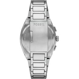 Fossil Uhr Damen Gr&ouml;&szlig;e One Size marine / silber