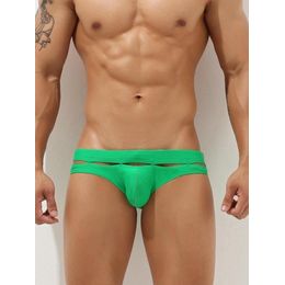 SEOBEAN Badehose Herren Größe L grün