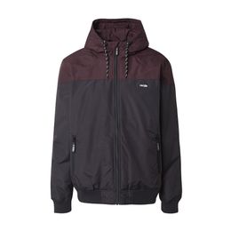 Iriedaily Jacke 'Insulaner' Herren Gr&ouml;&szlig;e M bordeaux / schwarz