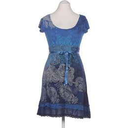 Desigual Kleid Damen Größe L Second Hand blau
