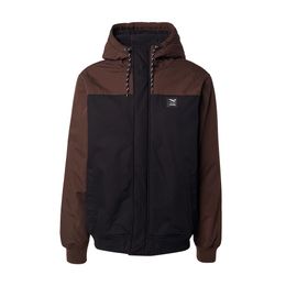 Iriedaily Jacke Herren Gr&ouml;&szlig;e S dunkelbraun / schwarz