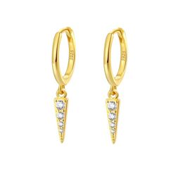 Hey Happiness Earrings 'Spike Huggie' female Gold size One Size