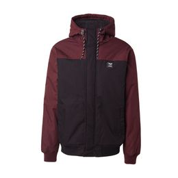 Iriedaily Jacke Herren Gr&ouml;&szlig;e S bordeaux / schwarz