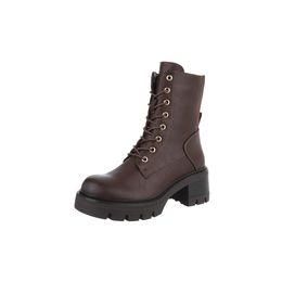 Ital-Design Lace-Up Ankle Boots female Brown size 41