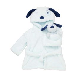 Rock A Bye Baby Boutique Bathrobe 'Hund' boy Blue size One Size