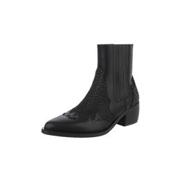 Ital-Design Stiefelette Damen Gr&ouml;&szlig;e 39 schwarz Winterschuhe
