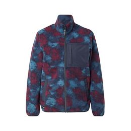 Iriedaily Fleece Jacket 'Arkta' female Blue, Red size XL