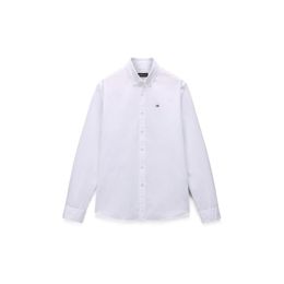 Napapijri Button Up Shirt 'G-TERRA LS' male White size S
