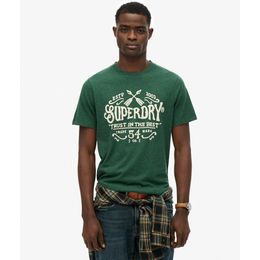 Superdry Herren L&auml;ssiges Outdoor-t-shirt mit Beflockung Green - Gr&ouml;&szlig;e: S 1040405503273G8Q001