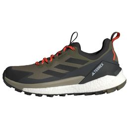 adidas terrex Halbschuh 'Free Hiker 2.0' Herren Größe 45/45.5 basaltgrau / oliv / koralle