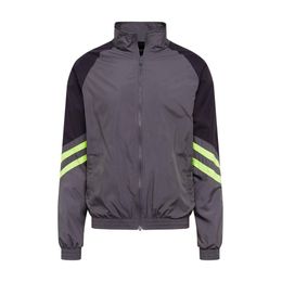 Urban Classics Jacke Herren Gr&ouml;&szlig;e M dunkelgrau / limette / schwarz