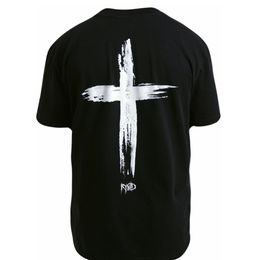Remember you will die Shirt 'Kreuz' Herren Größe XXL schwarz