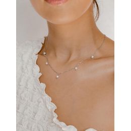 Hey Happiness Necklace 'Cinque Pearl' female Silver size Onesize