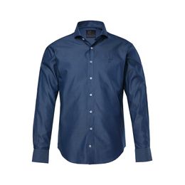 JP1880 Button Up Shirt male Blue size 6XL