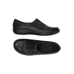 Clarks Halbschuh Damen Größe 38.5 Second Hand schwarz