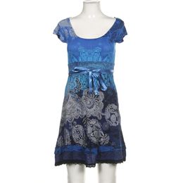 Desigual Kleid Damen Größe M Second Hand blau