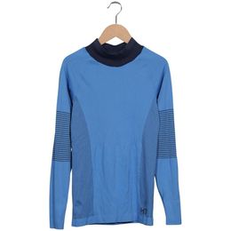 KARI TRAA Langarmshirt Damen Gr&ouml;&szlig;e XS Second Hand hellblau