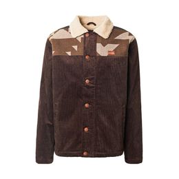 Iriedaily Between-Season Jacket 'Trapas' male Brown size XS