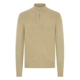 Casual Friday Sweater ' CFHEINE halfzip ' male Beige size XL