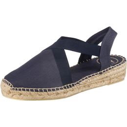 Toni Pons Espadrilles 'Verona' Damen Gr&ouml;&szlig;e 40 beige / dunkelblau